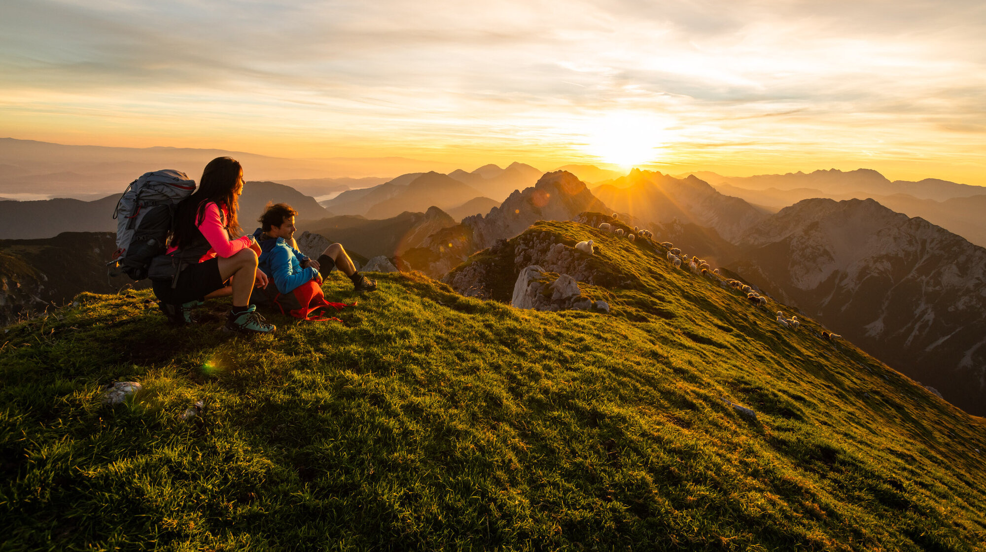 Long distance hiking trails at lake Wörthersee: Wandern am Wörthersee